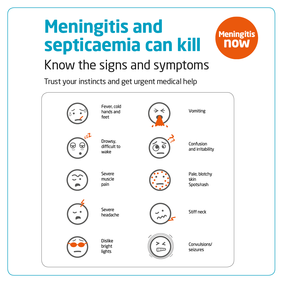 Signs and Symptoms – Meningitis Now – The NEN – North Edinburgh News