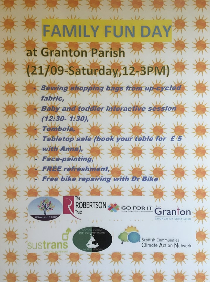 Sustainable Community Family Fun Day at Granton Parish Church – The NEN ...