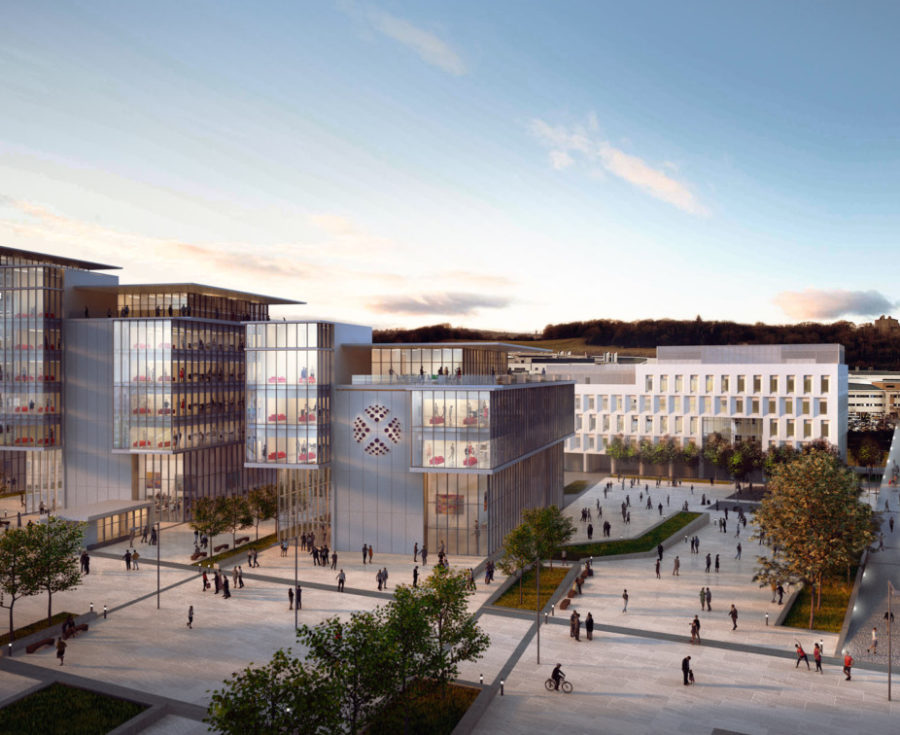 BioQuarter vision 04_Town-Square_Visualisation – The NEN – North ...