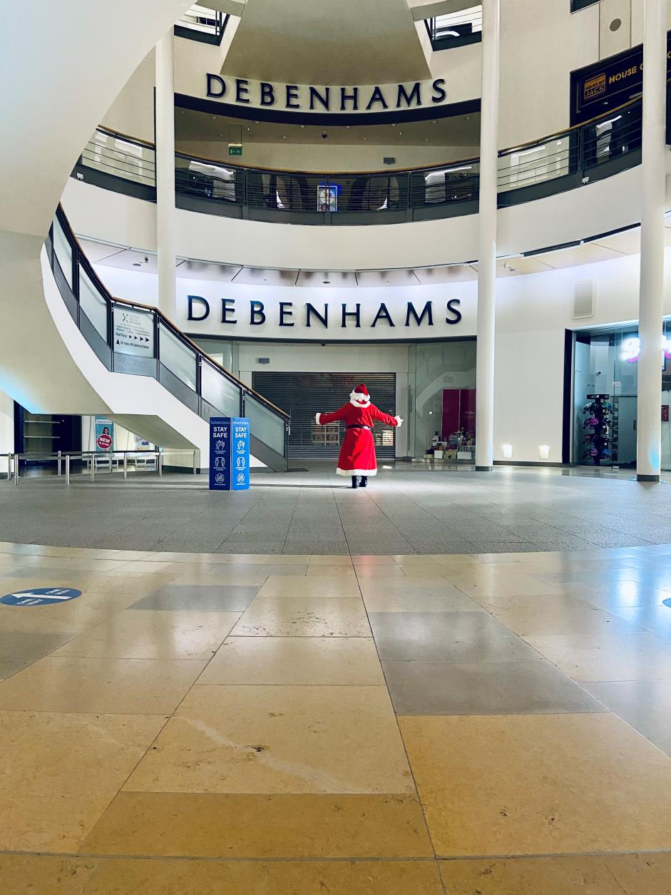 Santa spotted at Ocean Terminal! – The NEN – North Edinburgh News