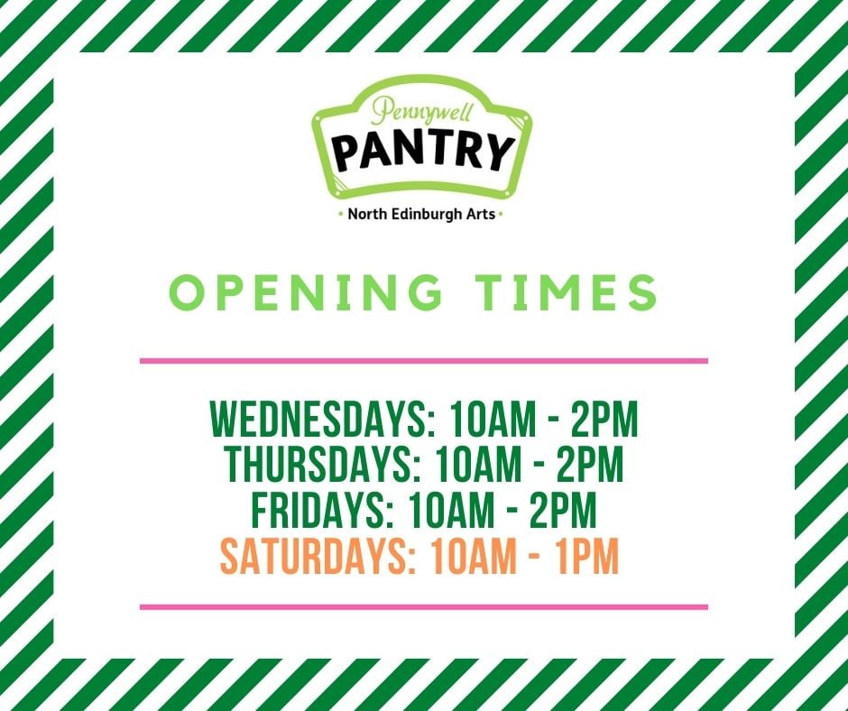 Pennywell Pantry opening times – The NEN – North Edinburgh News