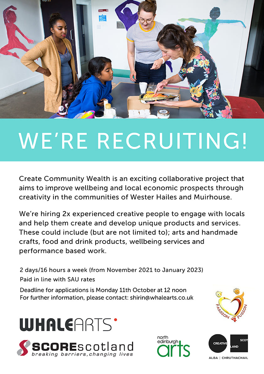Create Community Wealth project is recruiting two workers – The NEN ...