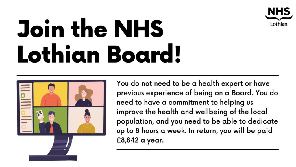 Join NHS Lothian Board – The NEN – North Edinburgh News