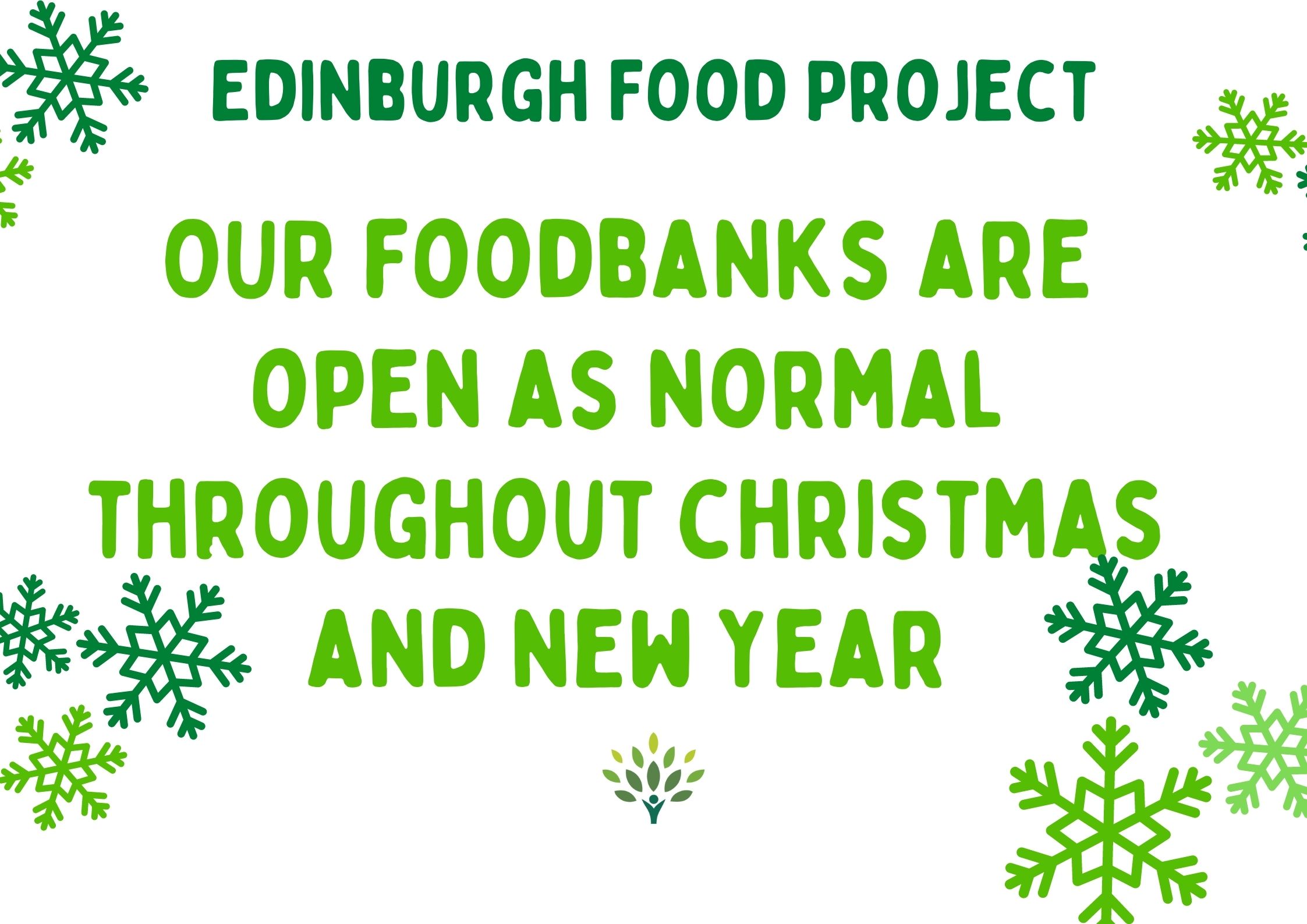 Edinburgh Food Project: Food Banks information – The NEN – North ...