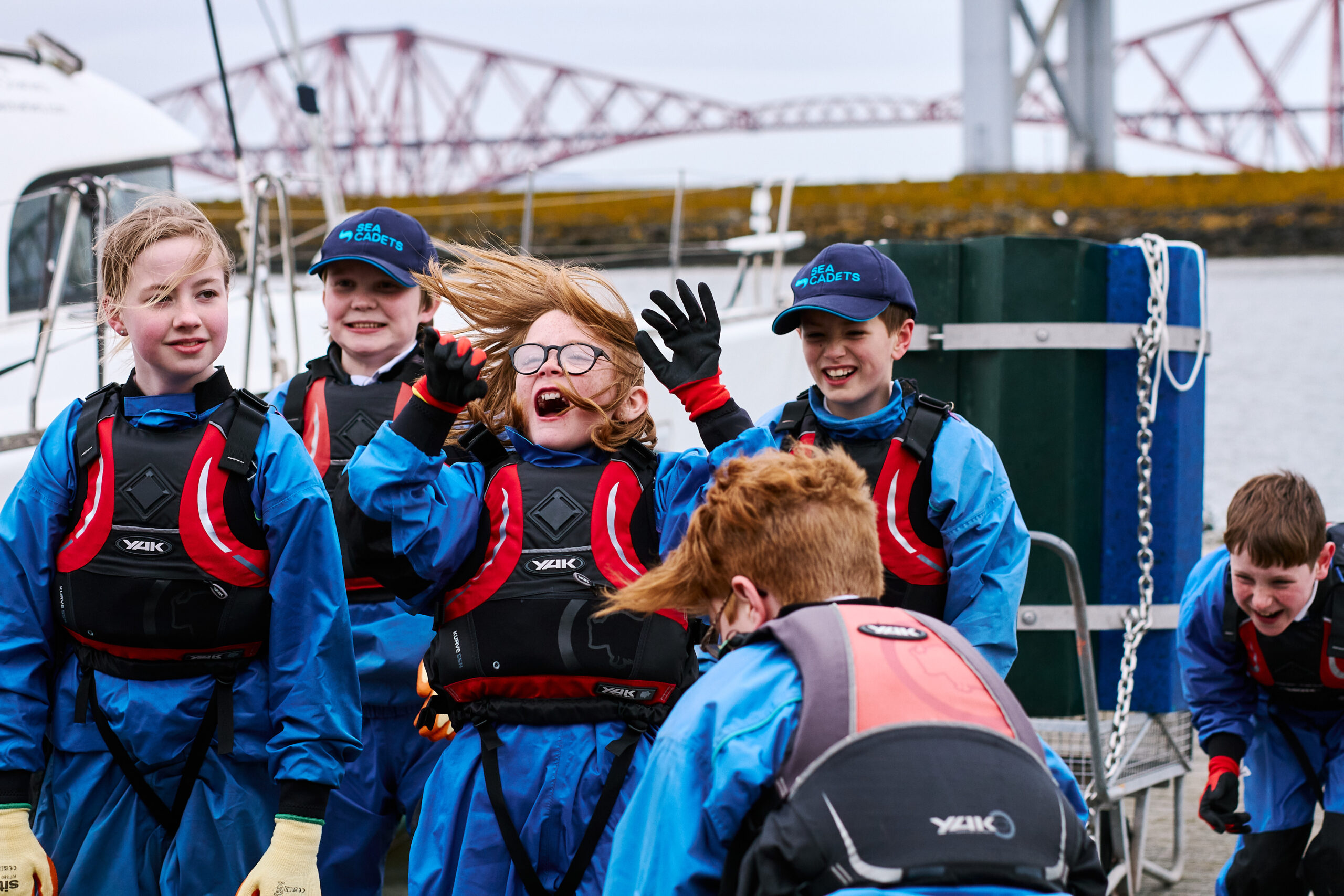 Sea Cadets set up Sea Hives to boost marine life at Port Edgar Marina ...
