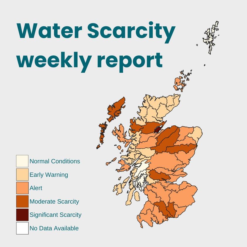 Relief for rivers as rainfall revives water levels in parts of Scotland ...