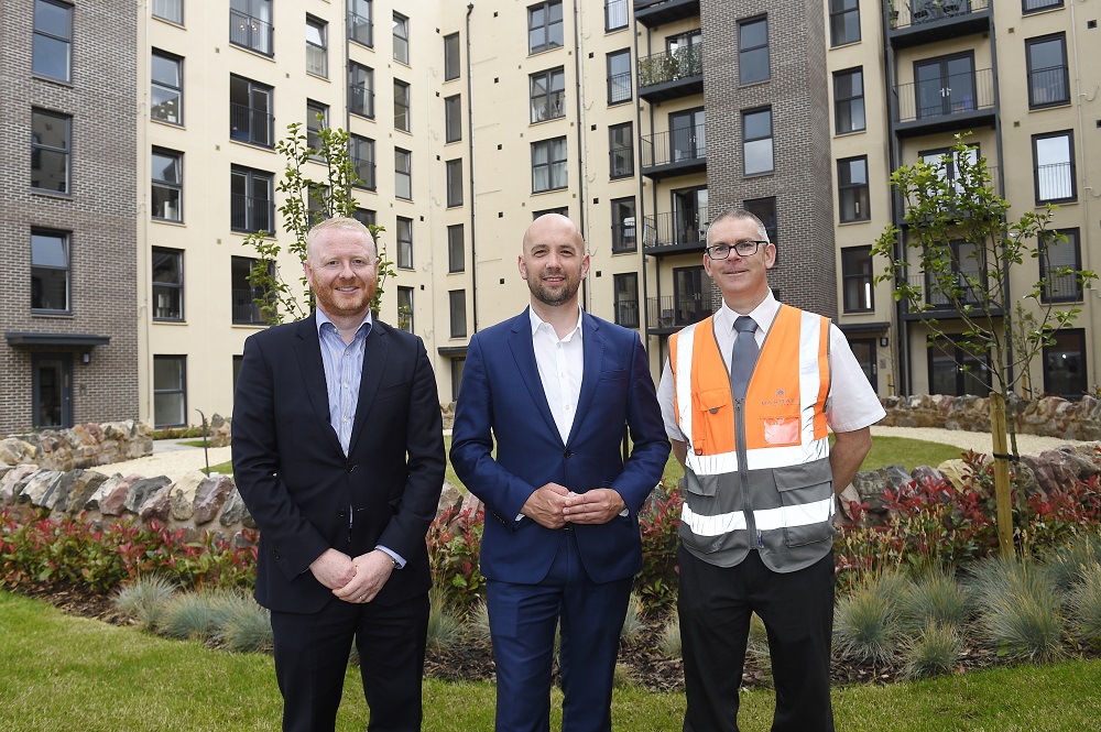 Barratt Developments welcomes local MSP to Leith’s award-winning ...