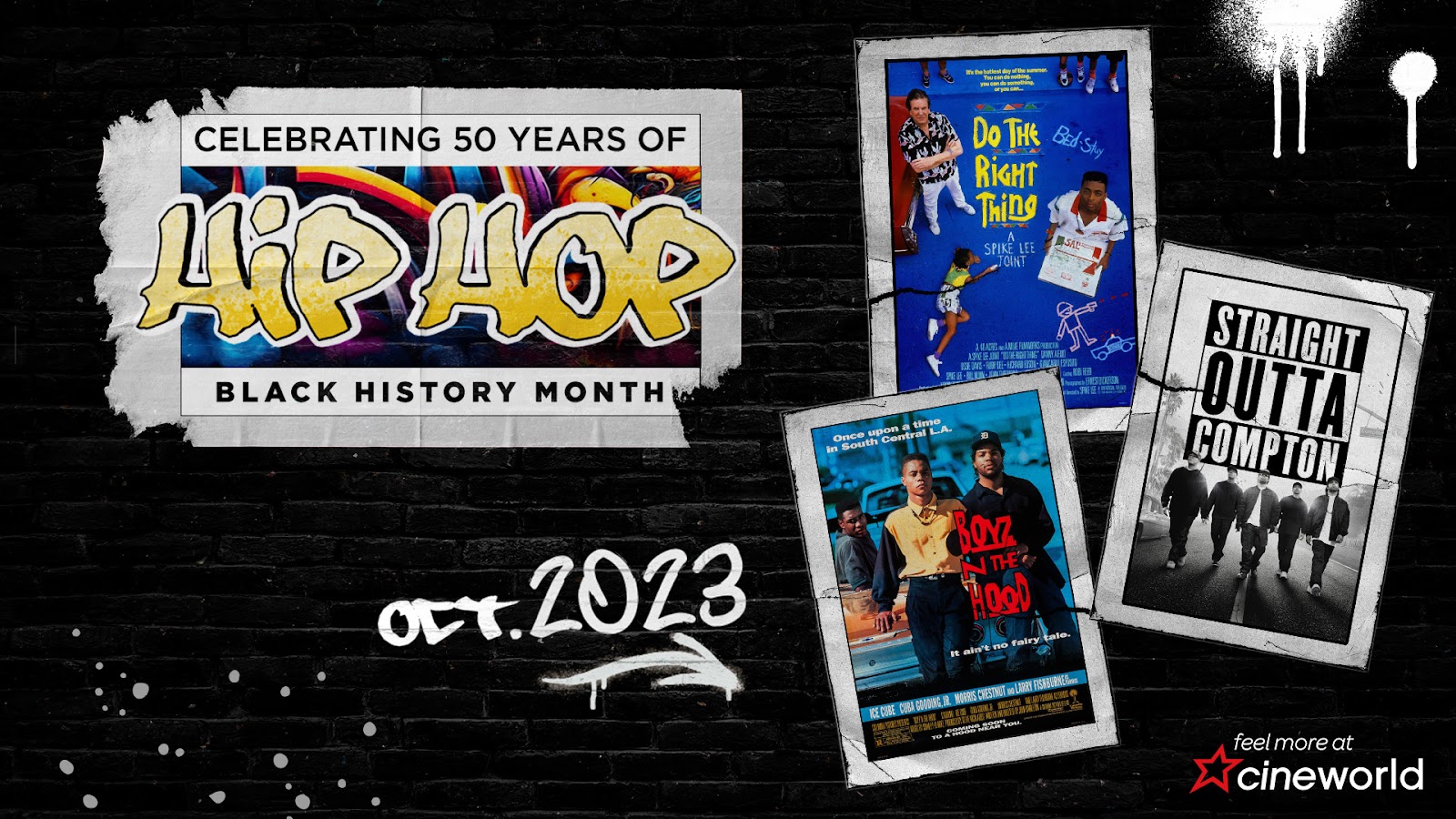 Cineworld celebrates Black History Month & 50th Anniversary of Hip-Hop ...