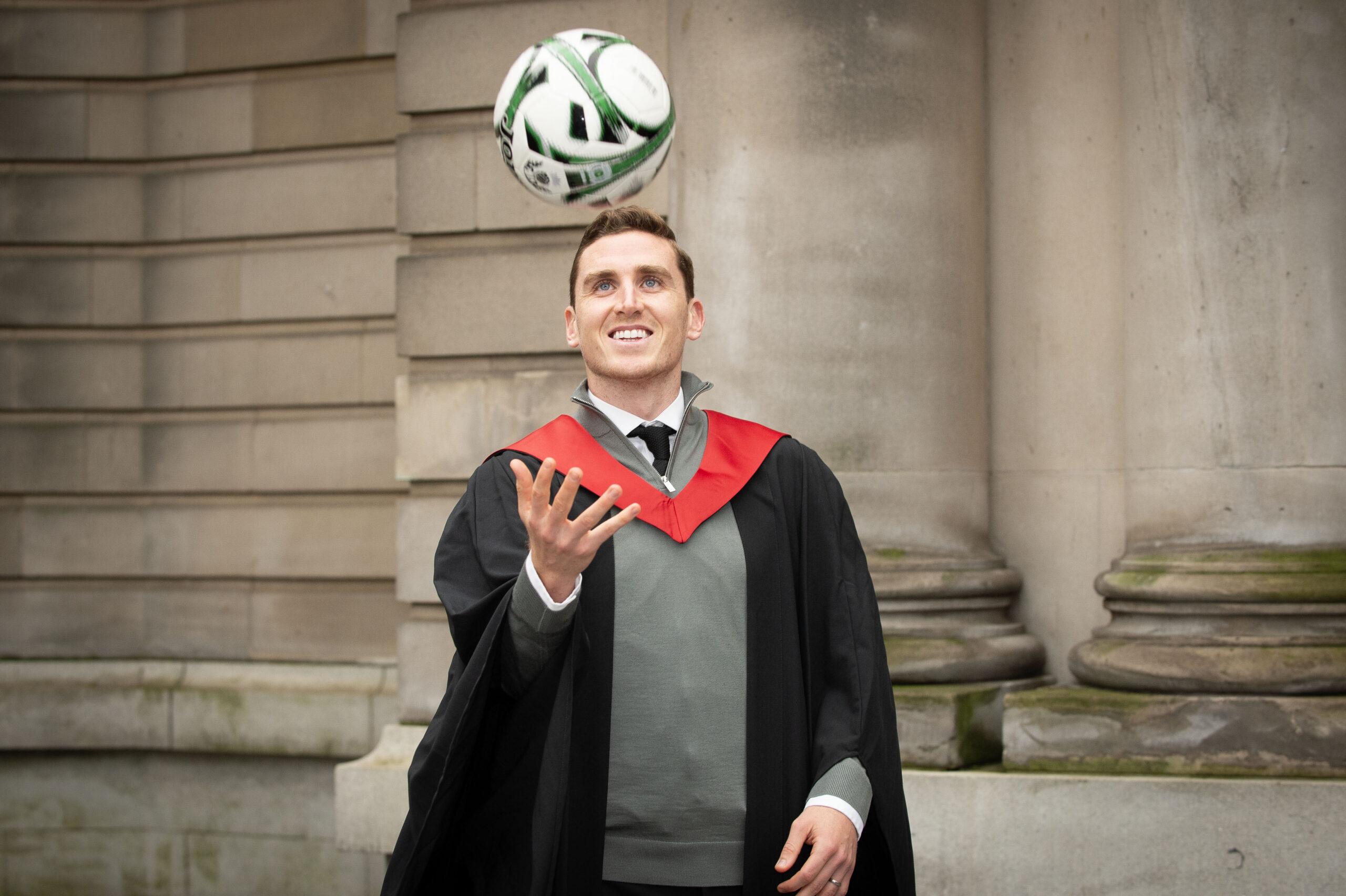 Different class: Hibs captain picks up degree from Edinburgh Napier ...