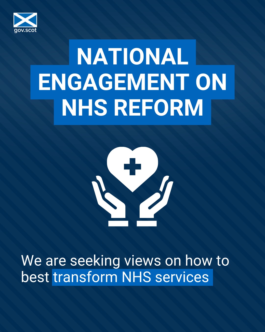 National engagement on NHS Reform – The NEN – North Edinburgh News