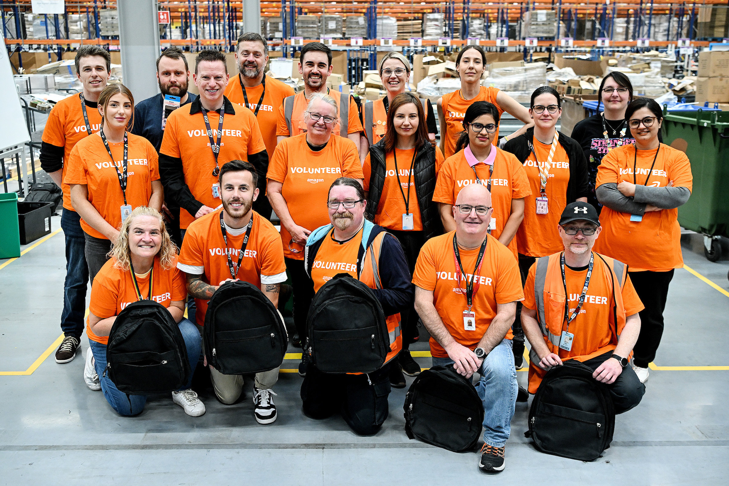Amazon Edinburgh team pack and donate thousands of back-to-school kits ...