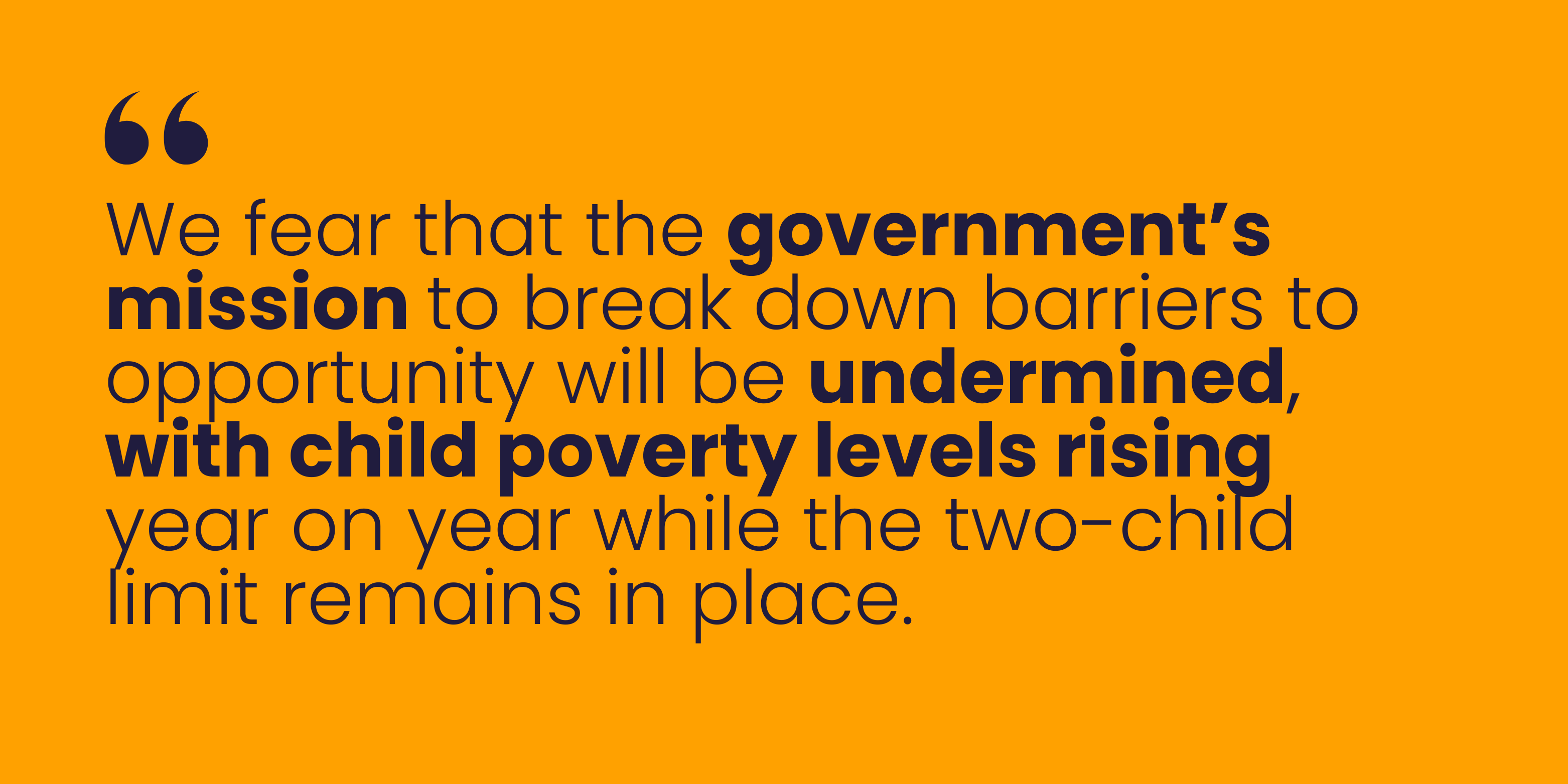 Child Poverty Action Group: Scrap the two-child limit – The NEN – North ...