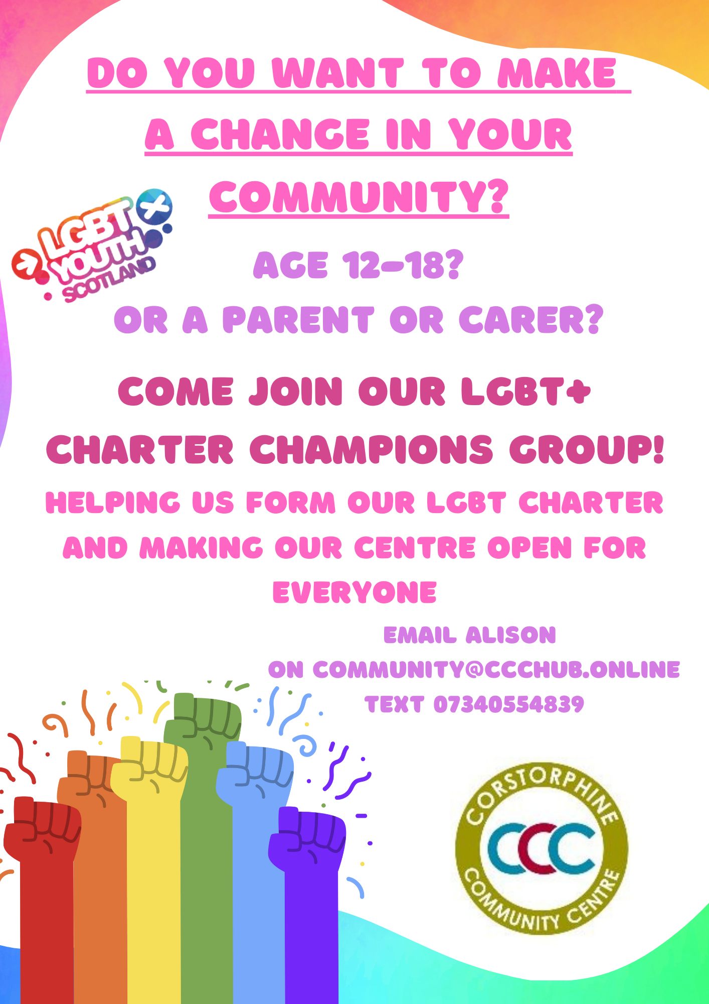 Corstorphine Community Centre: Make a change in your community – The ...