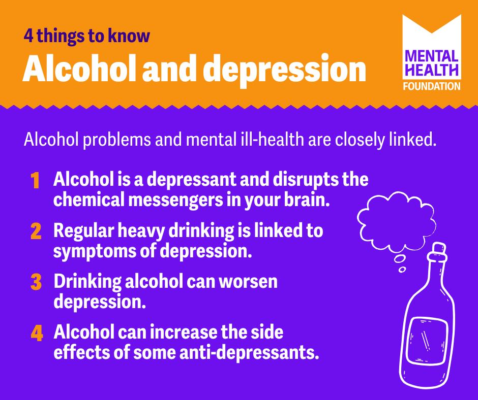 Mental Health Foundation: Alcohol and Depression – The NEN – North ...