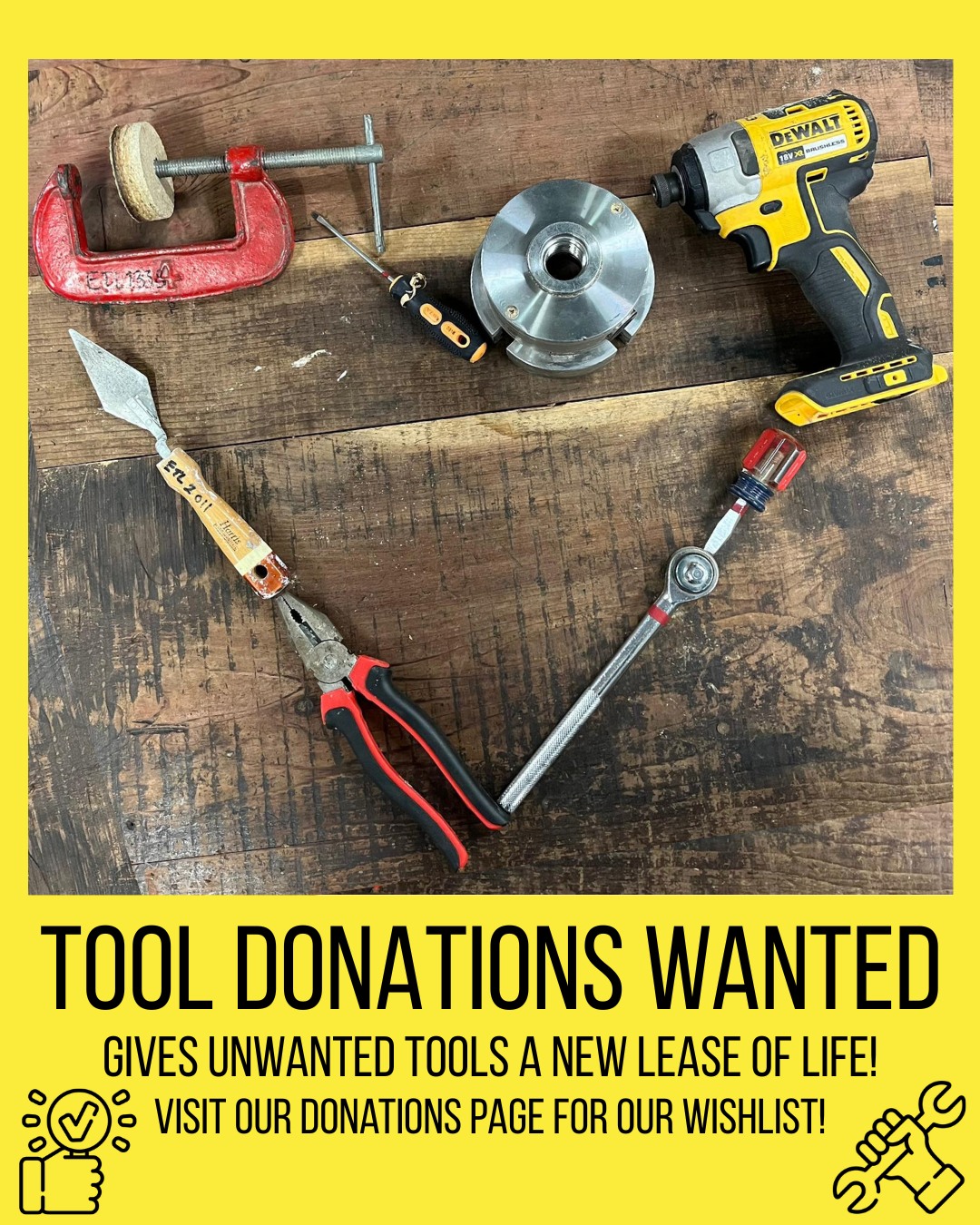 Edinburgh Tool Library: Donations Wanted – The NEN – North Edinburgh News
