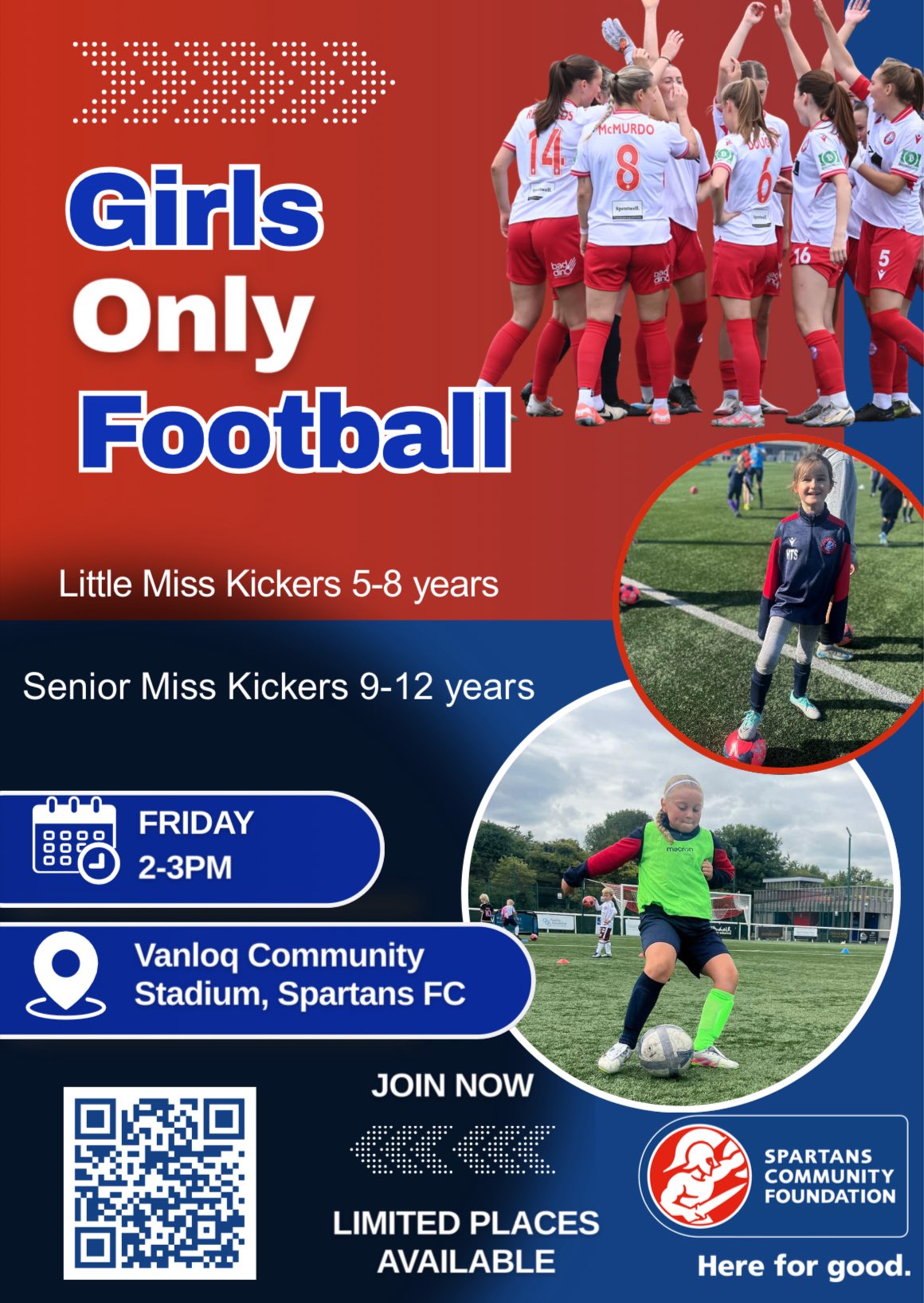Girls Only Football at Spartans – The NEN – North Edinburgh News