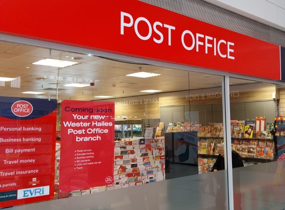 Wester Hailes Post Office opens at new location – The NEN – North ...