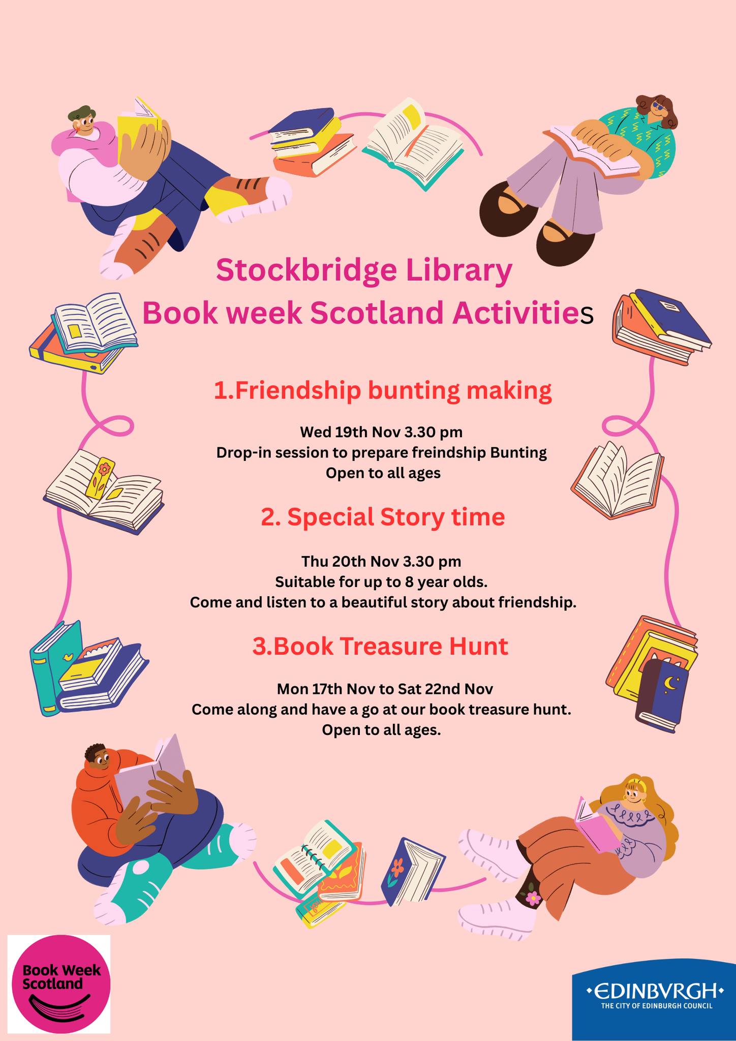 Book Week Scotland activities at Stockbridge Library – The NEN – North ...