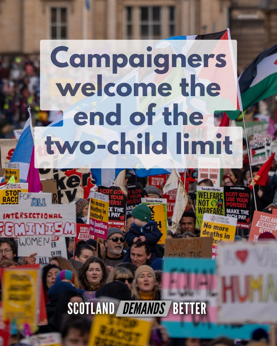 Campaigners welcome end to the two-child limit – The NEN – North ...