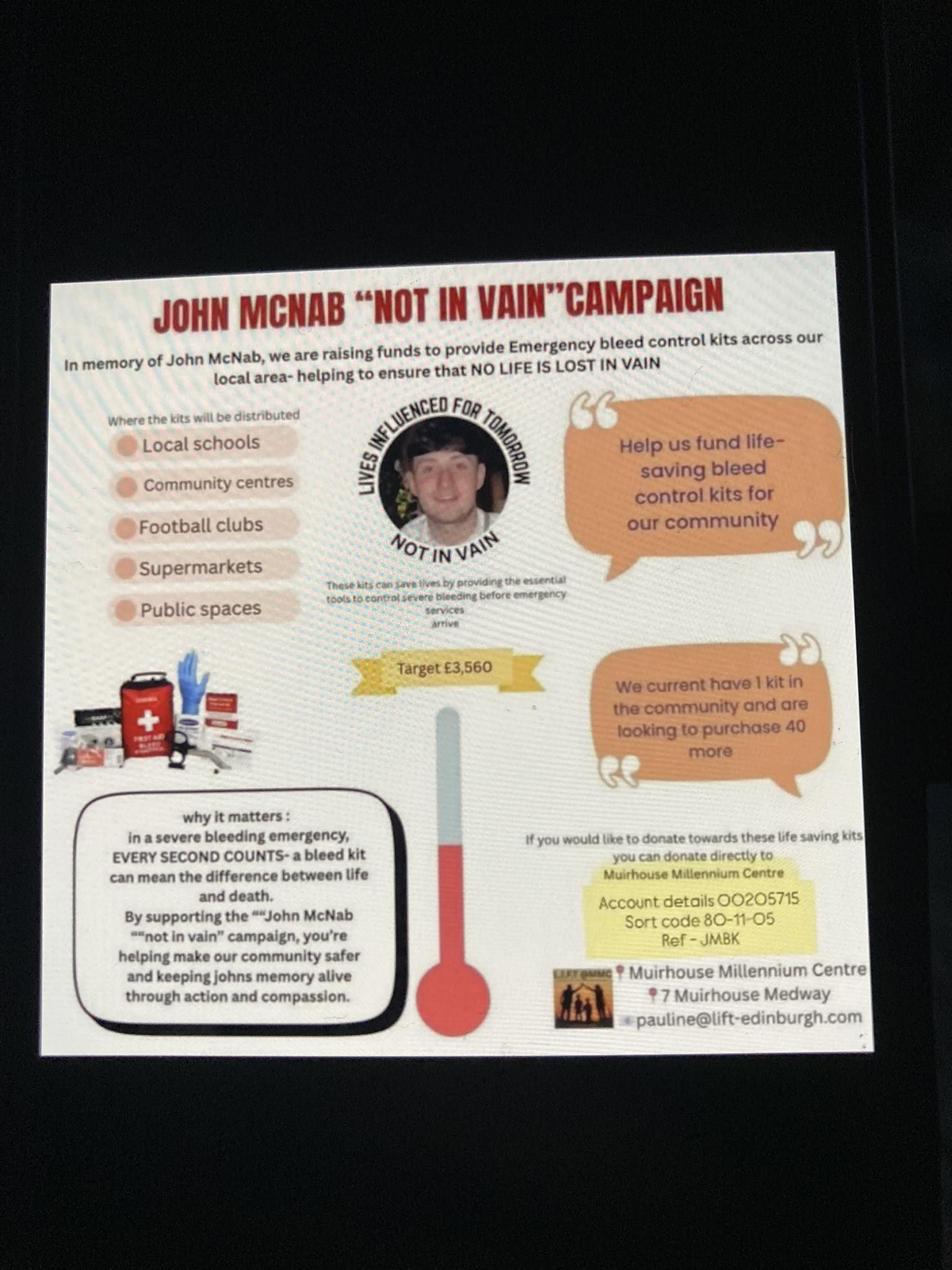 John McNab ‘Not In Vain’ campaign – The NEN – North Edinburgh News