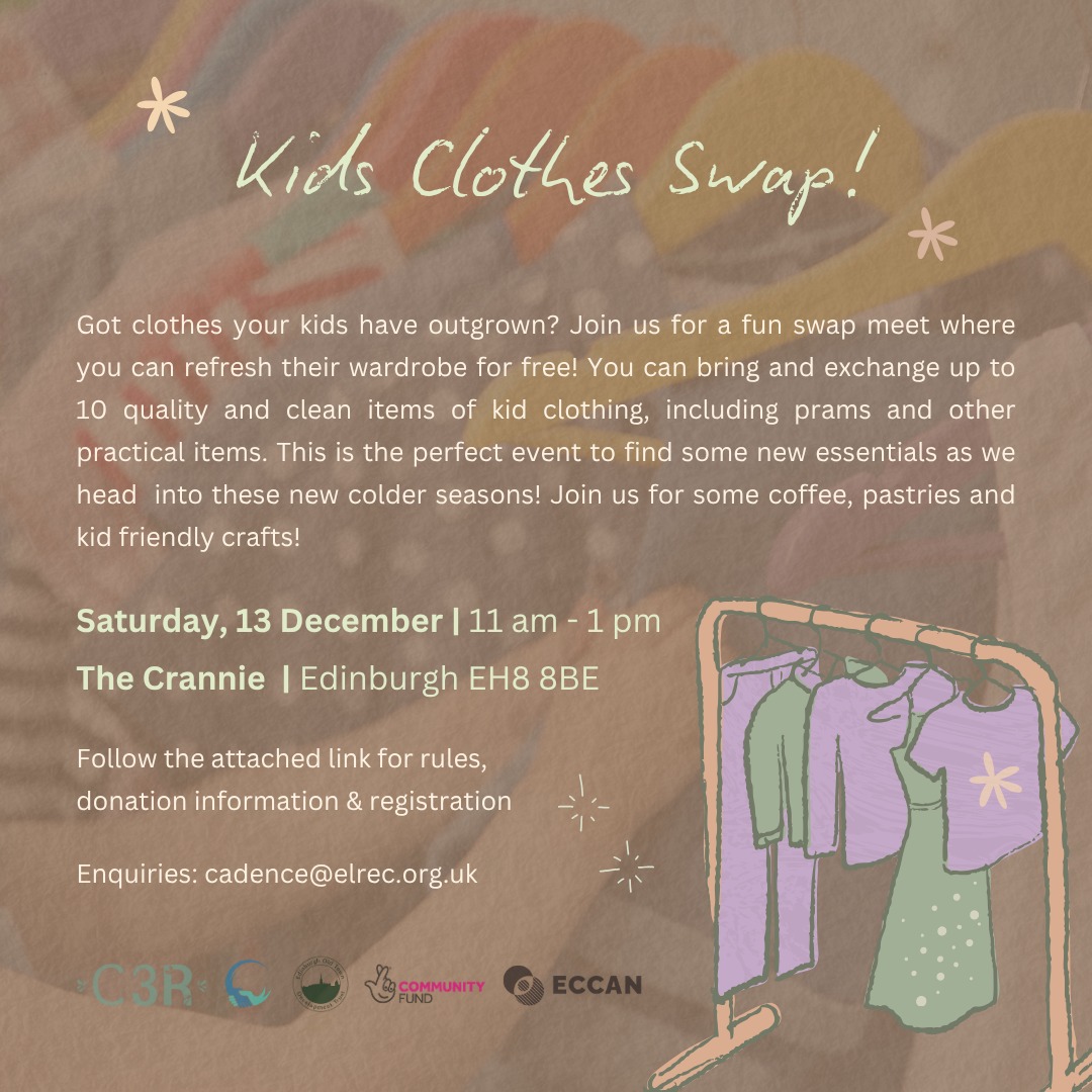 Kids Clothes Swap at The Crannie – The NEN – North Edinburgh News