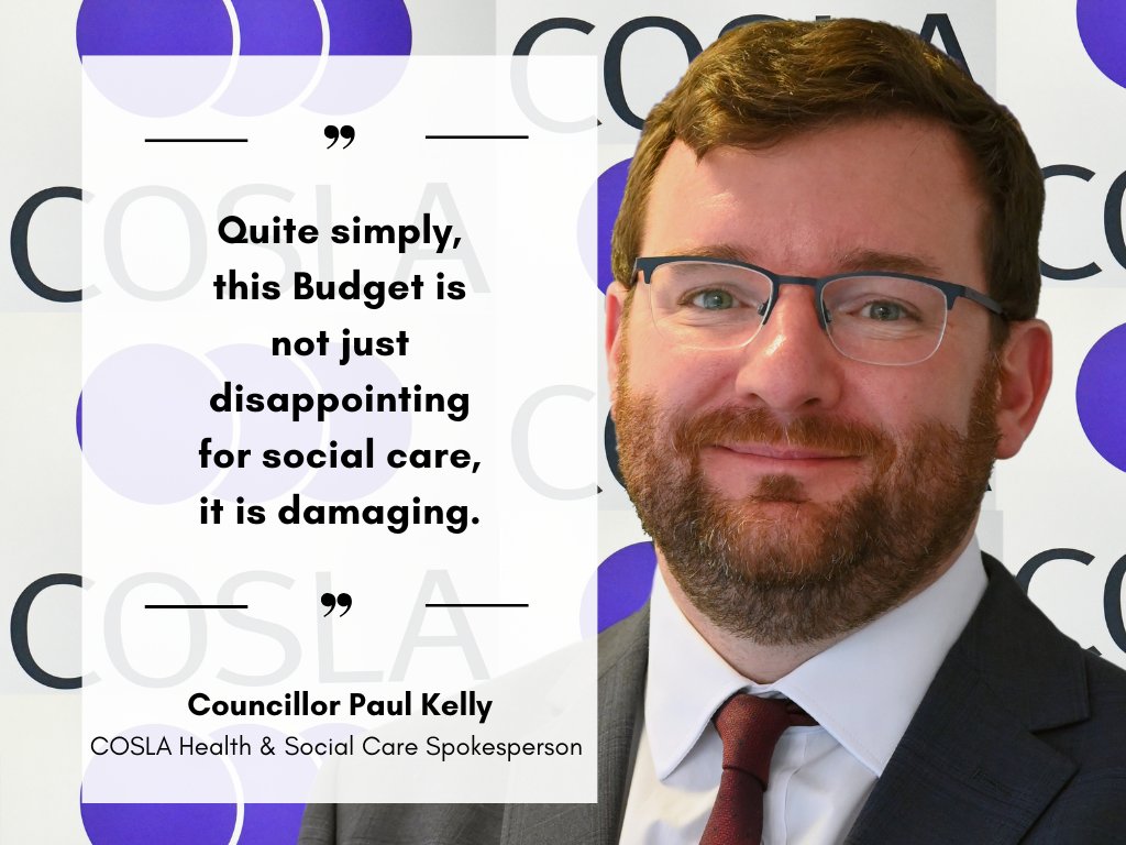 COSLA: “Quite simply, this Budget is not just disappointing for social ...