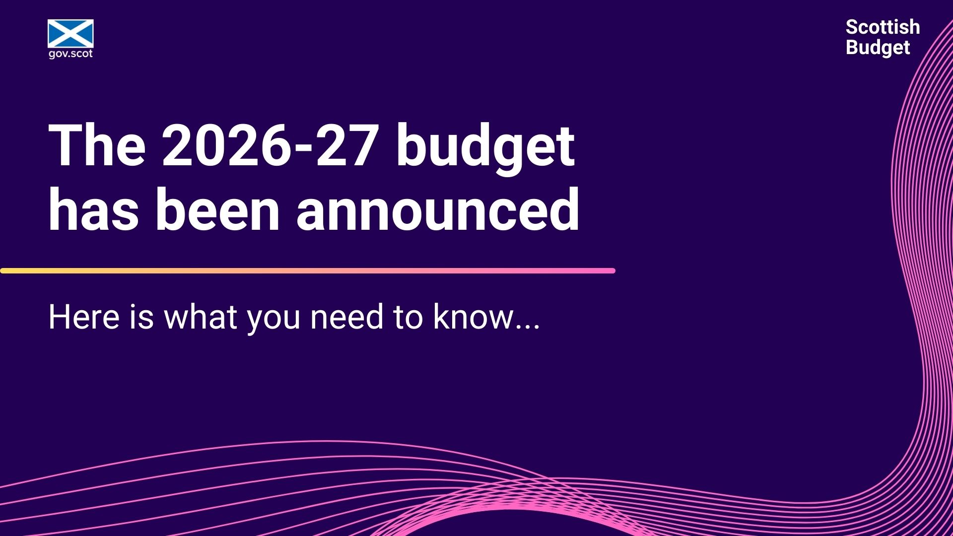 Scottish Budget: Delivering for families and public services? – The NEN ...