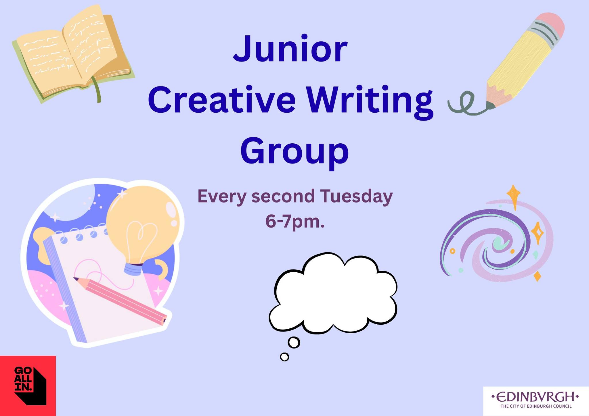 Junior Creative Writing Group at Drumbrae Library Hub – The NEN – North ...