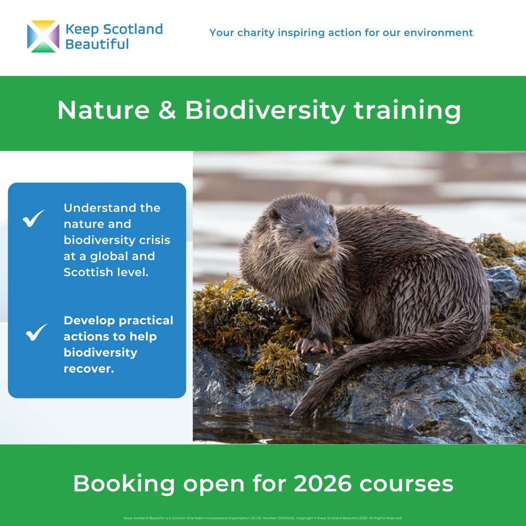 Keep Scotland Beautiful: Nature and Biodiversity training course – The ...